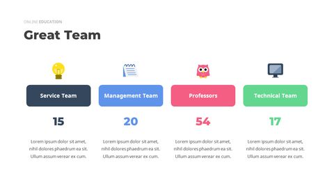 Great Team Page Design|Our|Single Slides