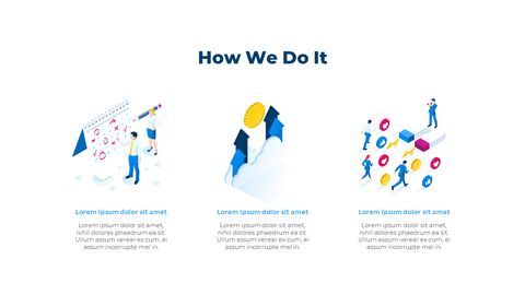 How We Do It Page Slide|Vision, Mission|Single