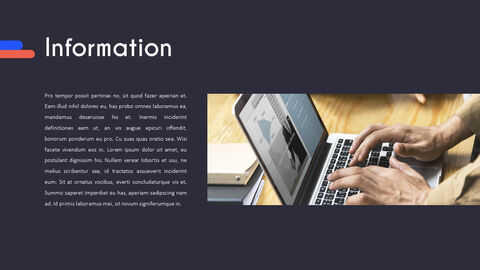 Information Simple Deck|Overview|Single Slides