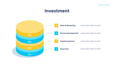 Investment PPT Slide|Financials|Single