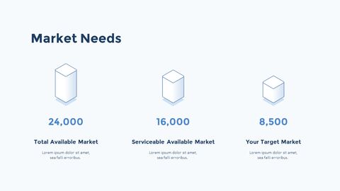 Market Needs PPT Deck Design|Single Slides