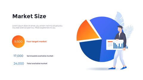 Market Size Template Design|Single Slides