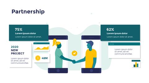 Partnership Presentation Deck|Our Team|Single Slides