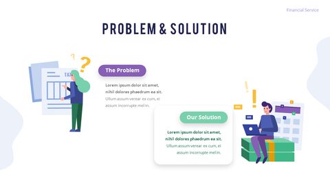 Problem & Solution Page Design|Single Slides
