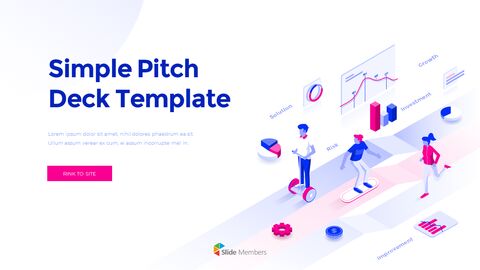 Simple Pitch Deck Cover