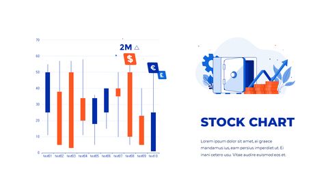 Free Statistical Chart PowerPoint Template for Business Data