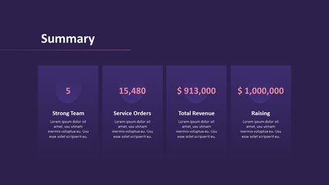 Summary PowerPoint Layout|Overview|Single Slides