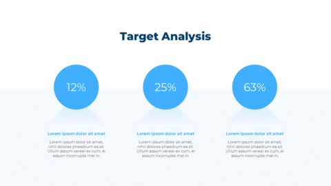 Target Analysis Template Layout|Single Slides