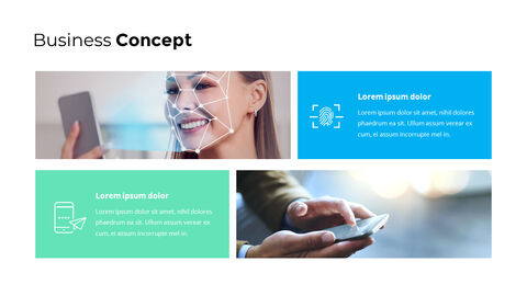 Business Concept Deck Layout|Model|Single Slides