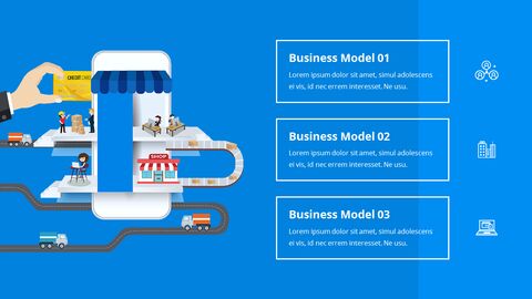 Business Model Free PPT Slide for Startup Proposal