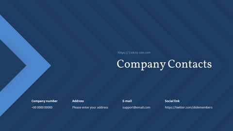 Company Contacts Page Slide|Us|Single