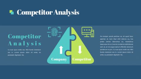 Competitor Analysis Template Layout