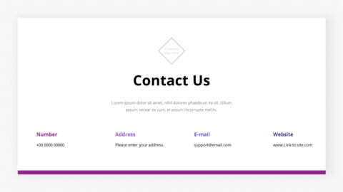 Contact Us Presentation Slide