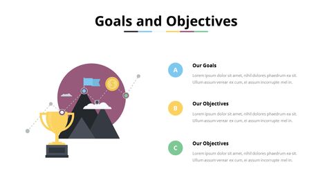 Goals and Objectives Page Slide