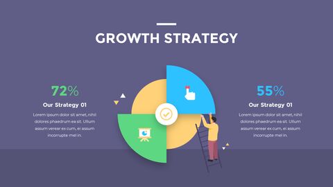 Growth Strategy Slide Page|Single