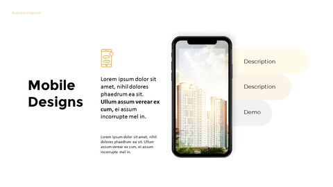 Mobile Designs PowerPoint Layout