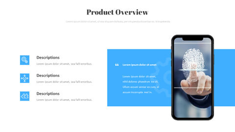 Product Overview PPT Background