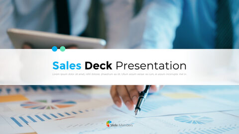 Sales Deck Design Slide|Cover|Single