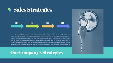 Sales Strategies Simple Deck|Strategy|Single Slides