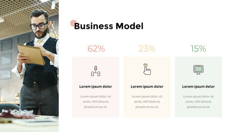 Business Model Slide Page|Single