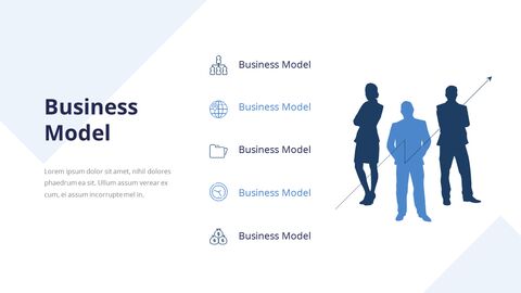 Business Model Template Page