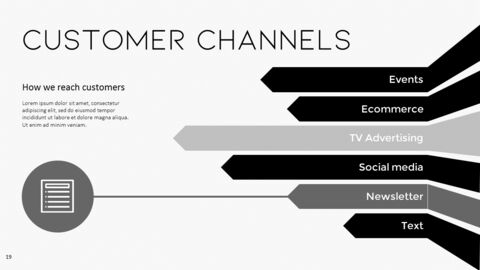 Customer Opinion Presentation Slide|Customers|Single