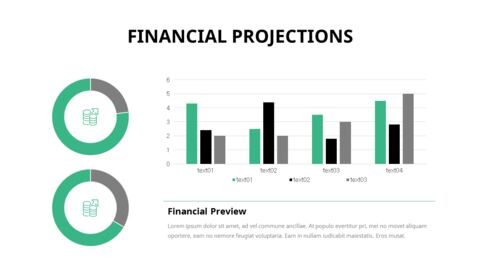 Financial Projections Single Slide|Financials