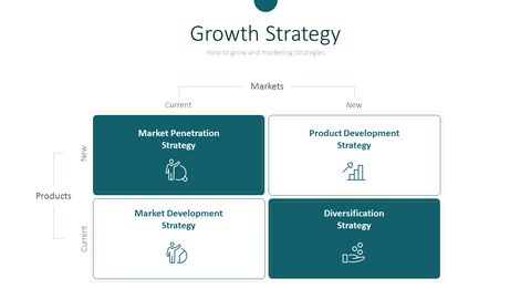 Growth Strategy PPT Deck Design