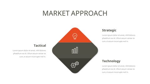 Market Approach Slide Deck|Marketing, Sales|Single