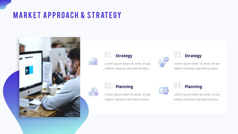 Market Approach & Strategy Page Template