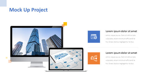 Mock Up Project Slide Deck Template|Product, Services|Single