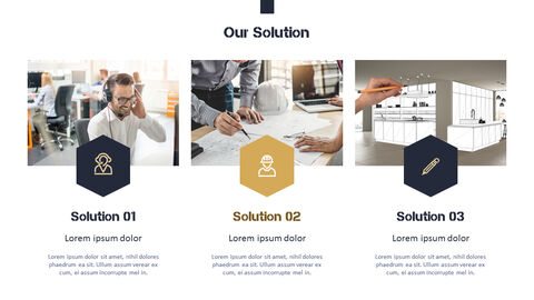 Our Solution Template Design Problem Single Slides