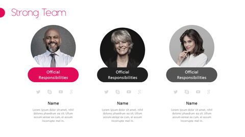 Strong Team Ppt Deck