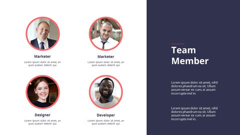 Teammitglied Einfaches Deck