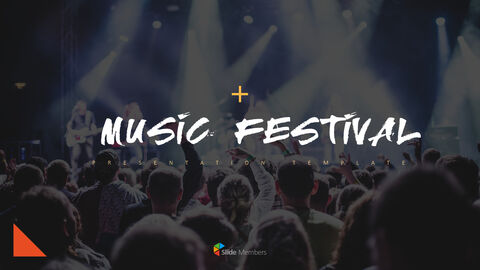 Music festival Cover Design|Single Slides