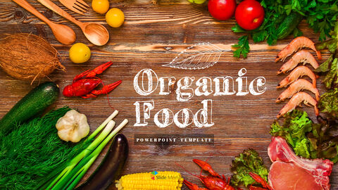 Organic Food Design Cover Slide