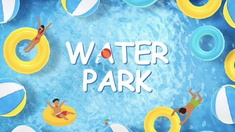 Water Park Keynote PowerPoint|Lifestyle