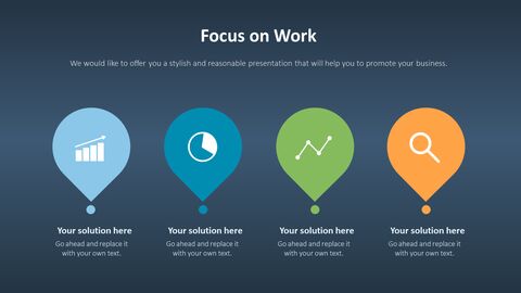 Focus on Work Slide Page