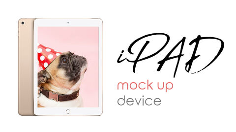IPad Mockup Device PPT Layout