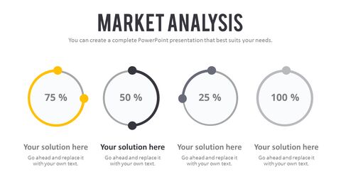Market Analysis slide Layout