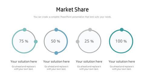 Market Share PowerPoint Design