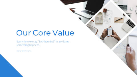 Our Core Value Introduction Templates