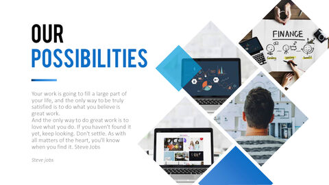 Our possibilities PPT Slide