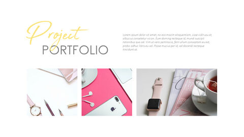 Project Portfolio Template Design