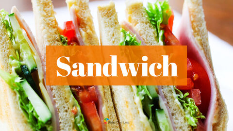 Sandwich PowerPoint Templates Design