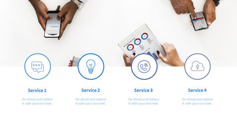 Service Description PPT Background