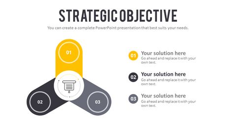 Strategic Objective Simple Slide