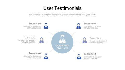 User Testimonials Template