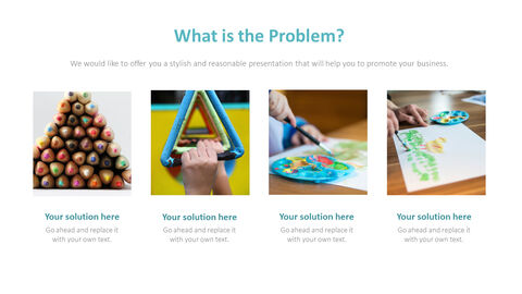 What is the Problem Simple Deck|Solution|Single Slides