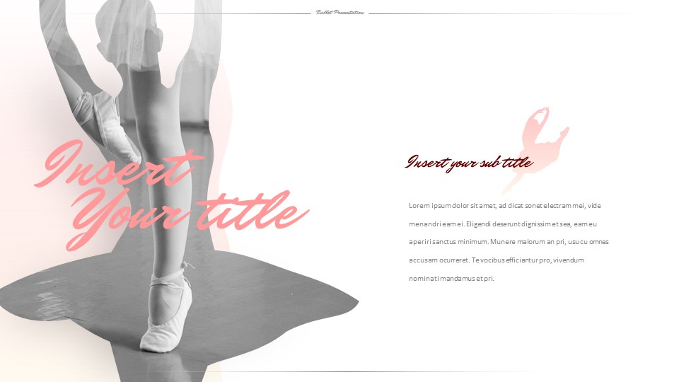 Ballet Presentation Google Slides Templates
